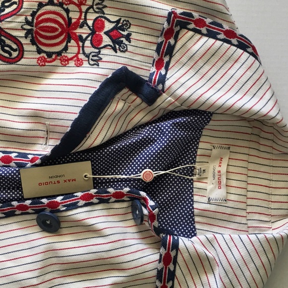 Max Studio | Jackets & Coats | Max Studio Londons Striped Jacket | Poshmark